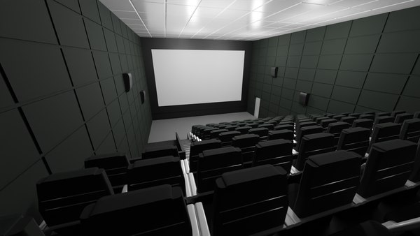 3D Cinema model - TurboSquid 1924141