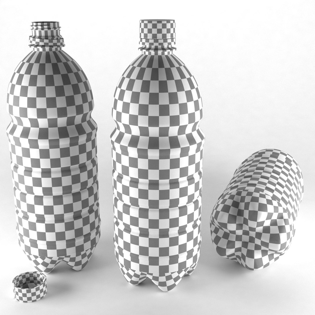 Bottle 1 Liter 3D Model - TurboSquid 1401756