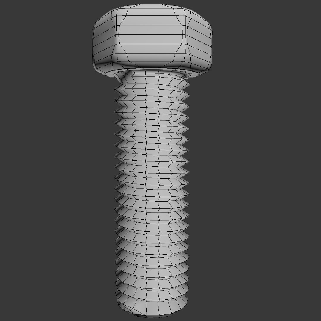 Bolts V1 3D Model - TurboSquid 1318521