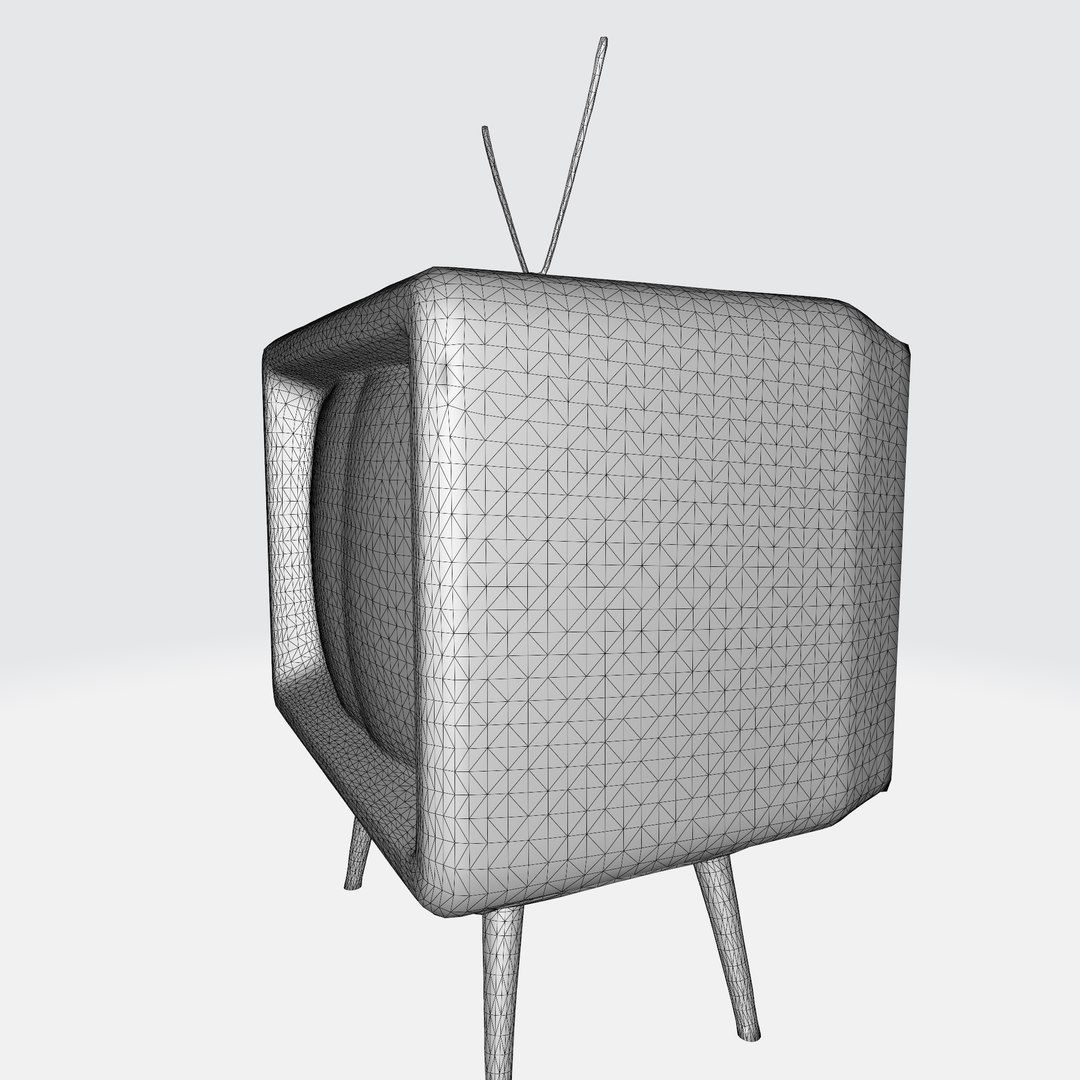 3D Vintage Television - TurboSquid 2274629