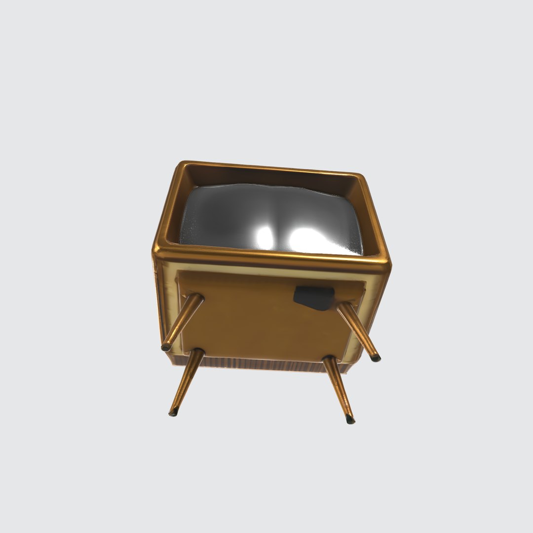 3D Vintage Television - TurboSquid 2274629