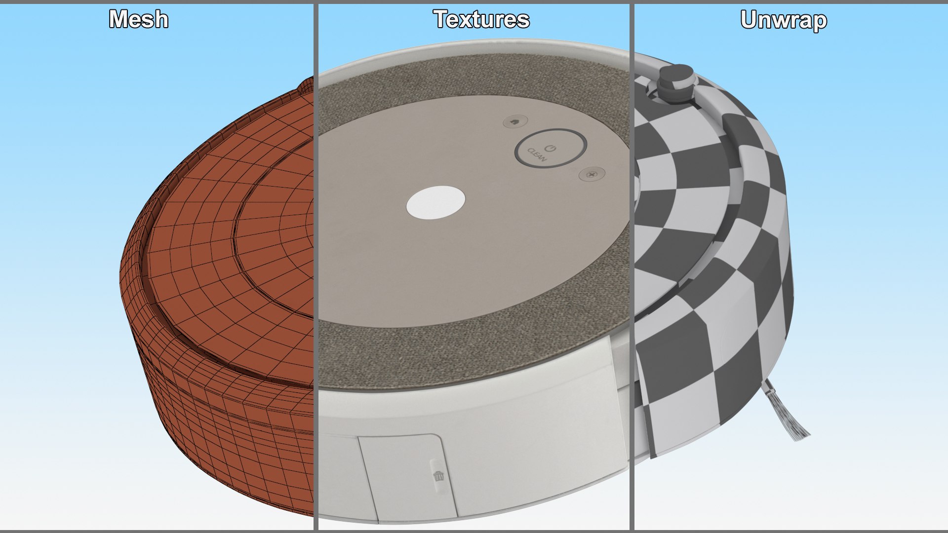 3D White Robot Vacuum Cleaner Model - TurboSquid 2191934