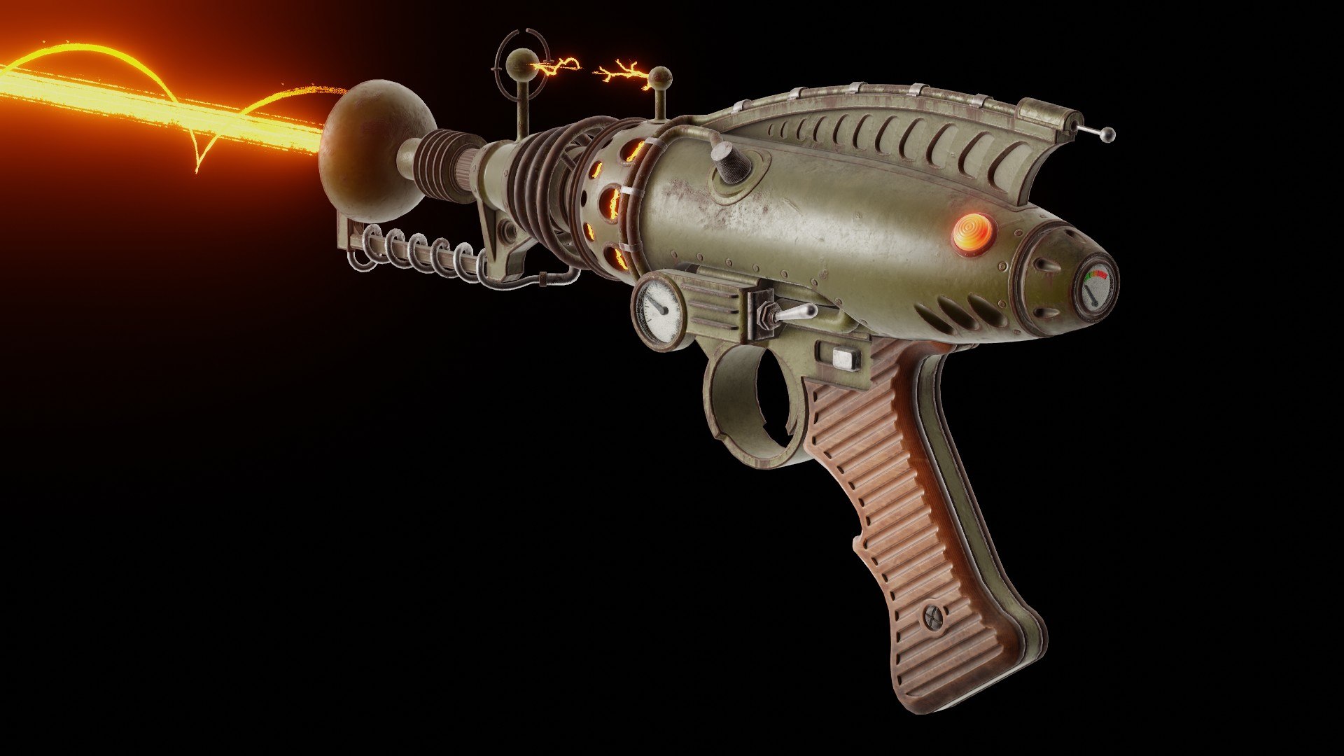 Raygun - Atomic 3D Model - TurboSquid 2089720