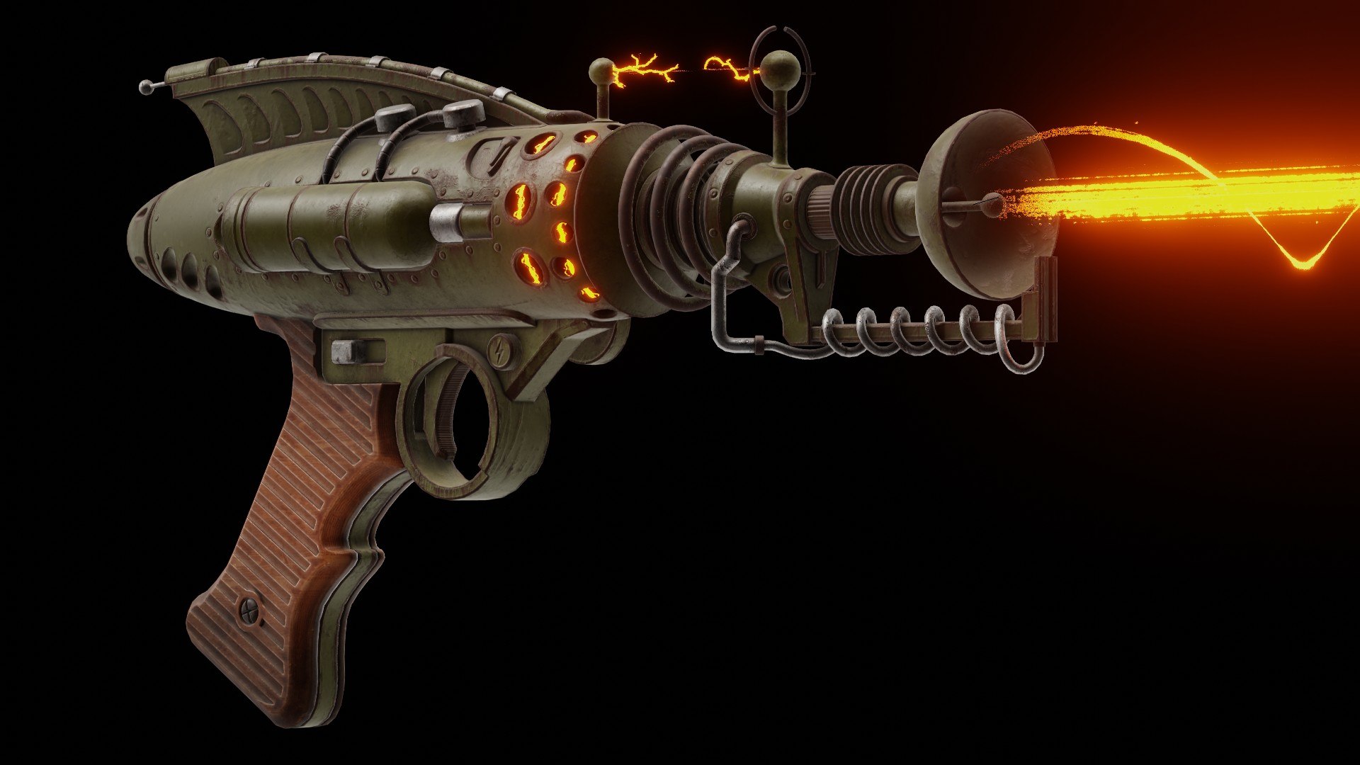 Raygun - Atomic 3D Model - TurboSquid 2089720