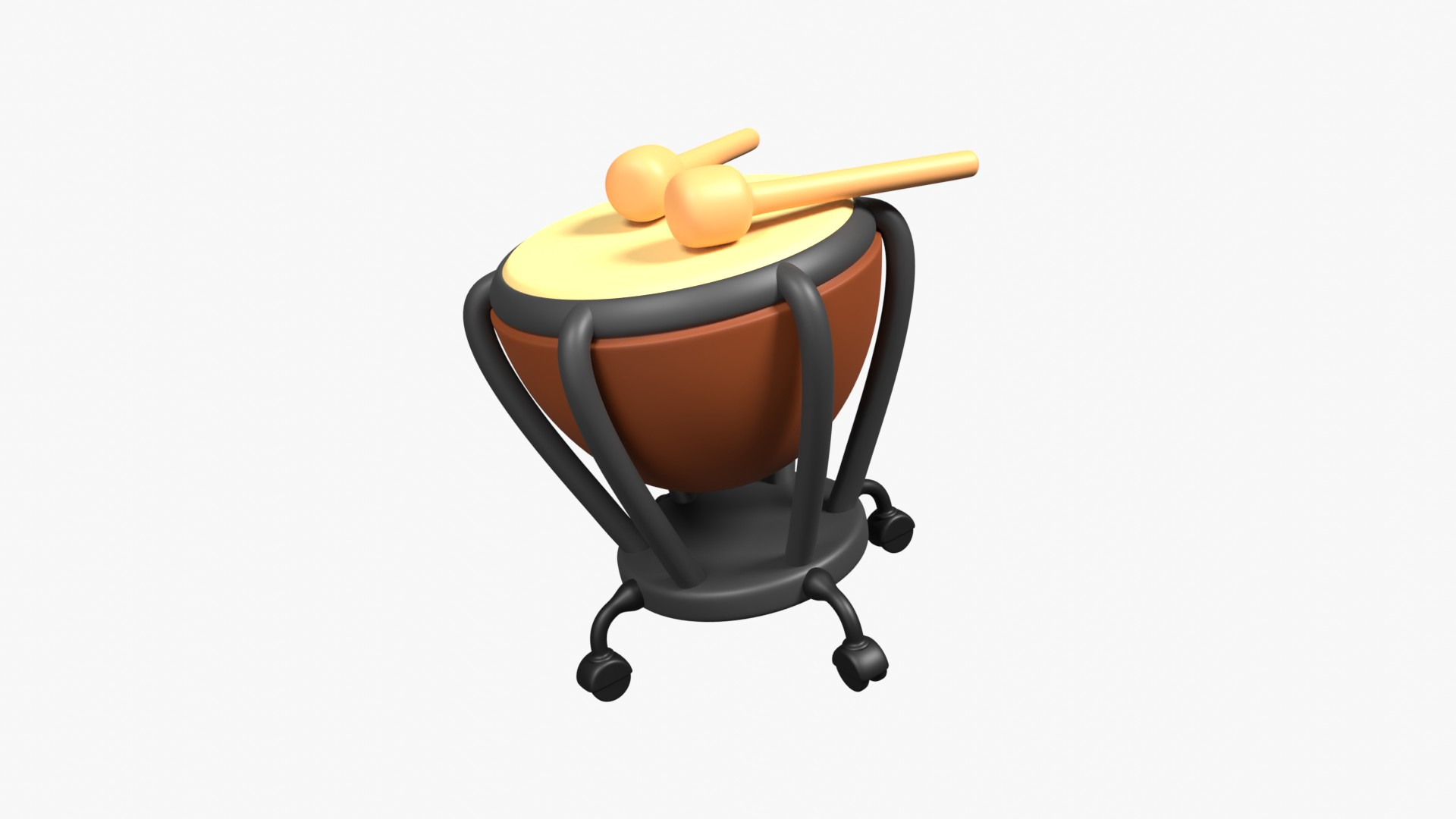 3D Model Timpani - TurboSquid 2250729