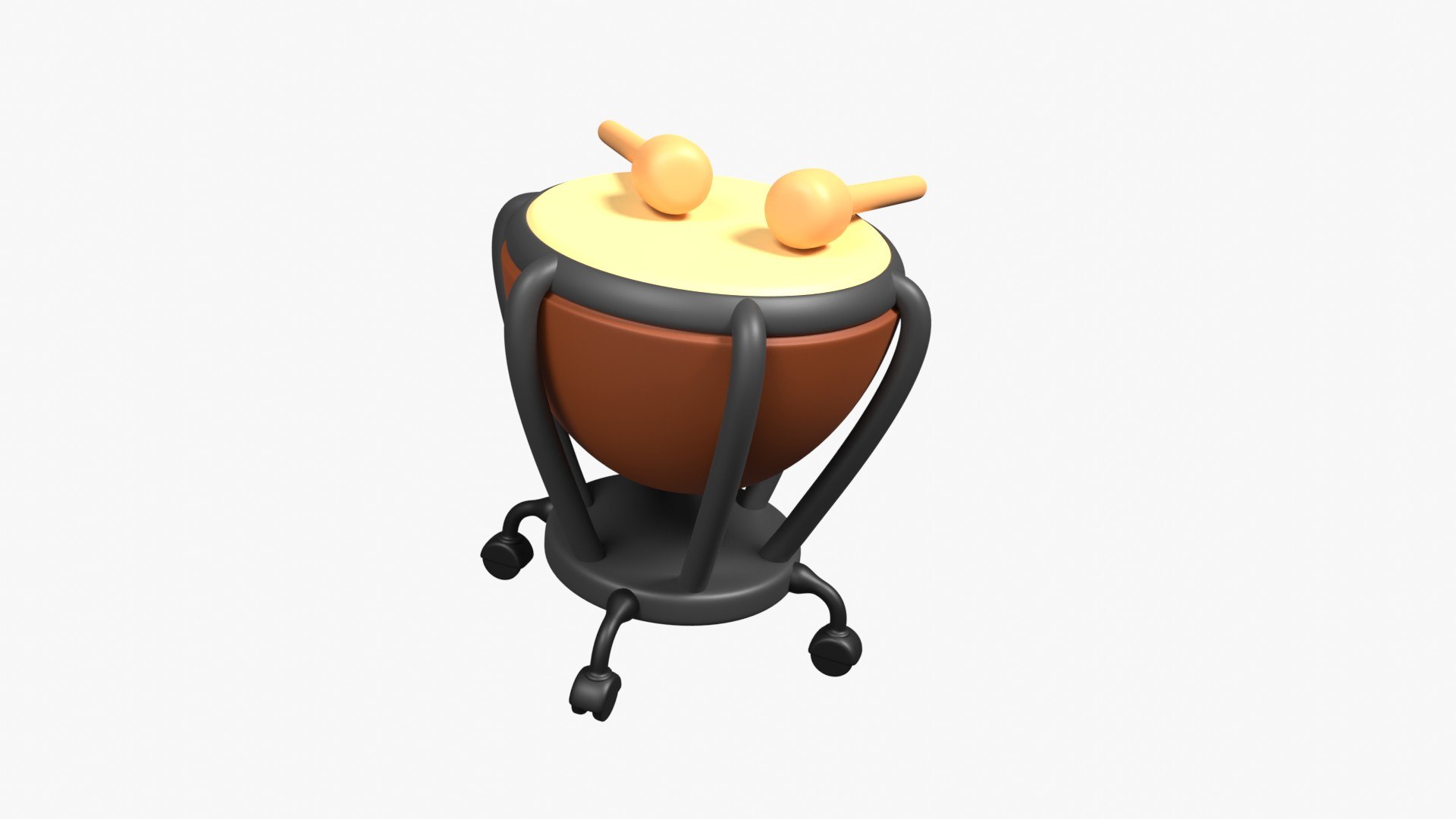 3D Model Timpani - TurboSquid 2250729