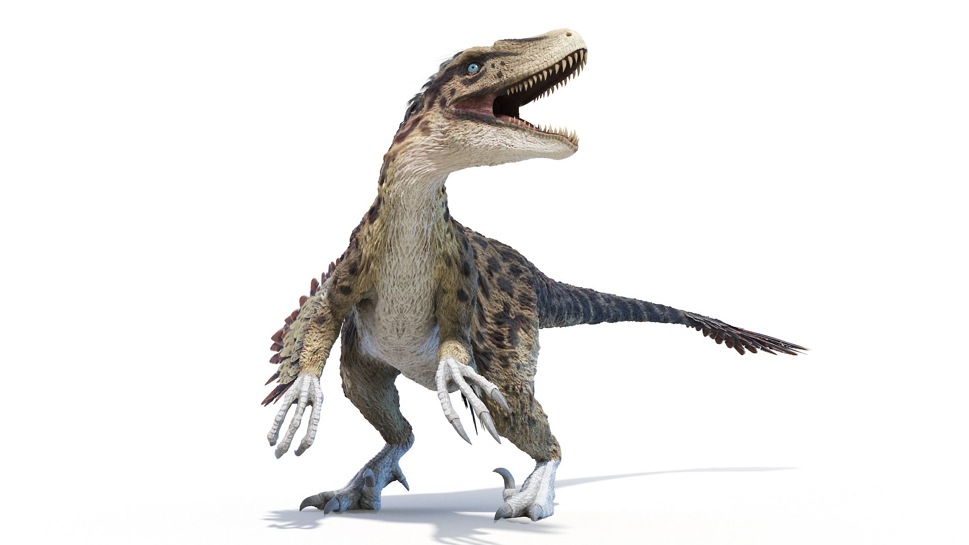 Utahraptor Animated 3D Model - TurboSquid 1722540