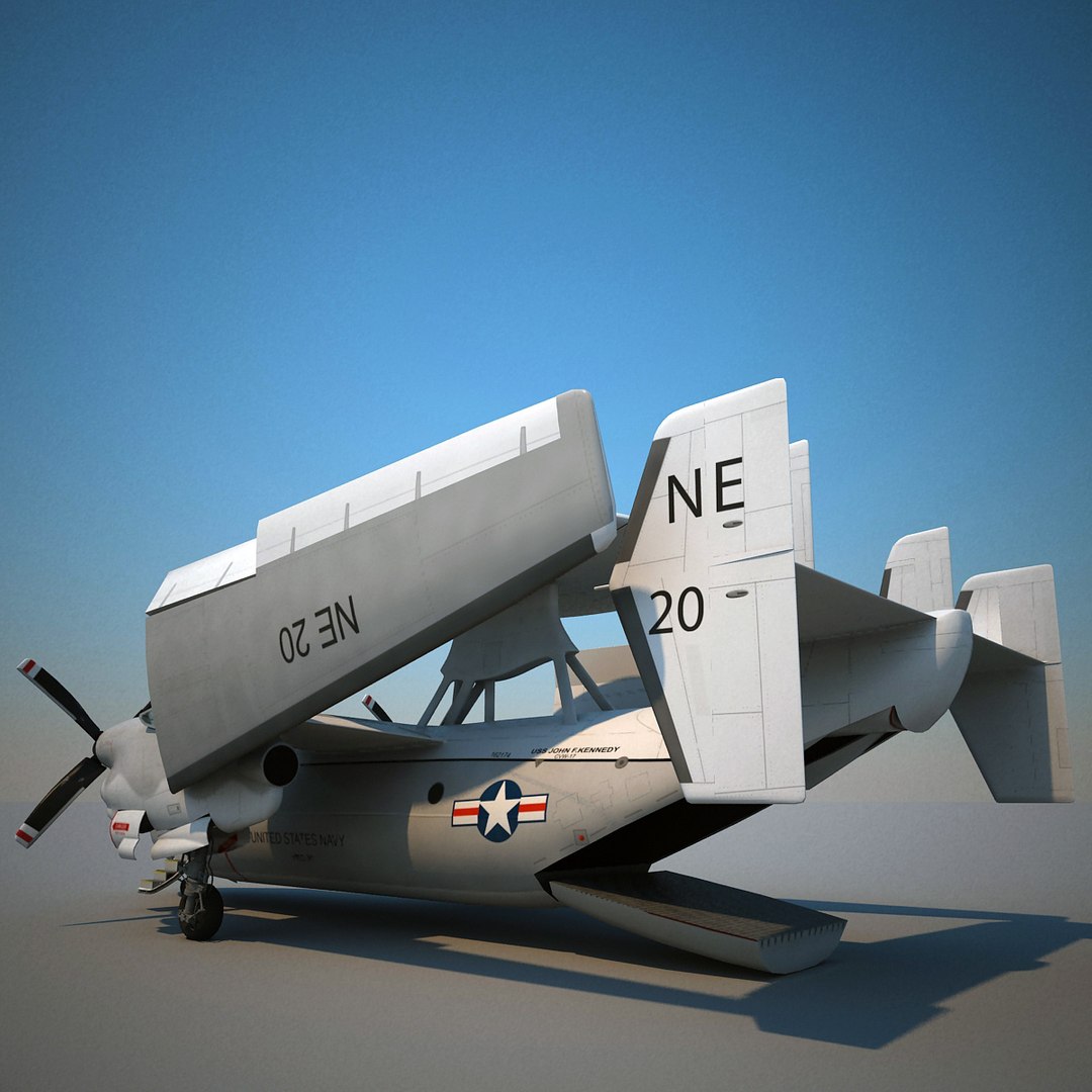 3dsmax northrop grumman e-2 hawkeye