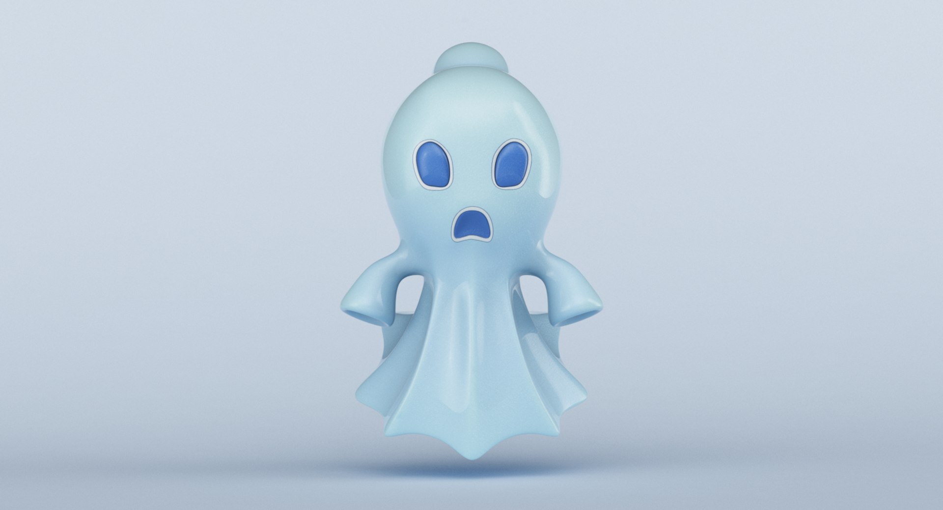 Ghost Cartoon 3D Model - TurboSquid 1190329
