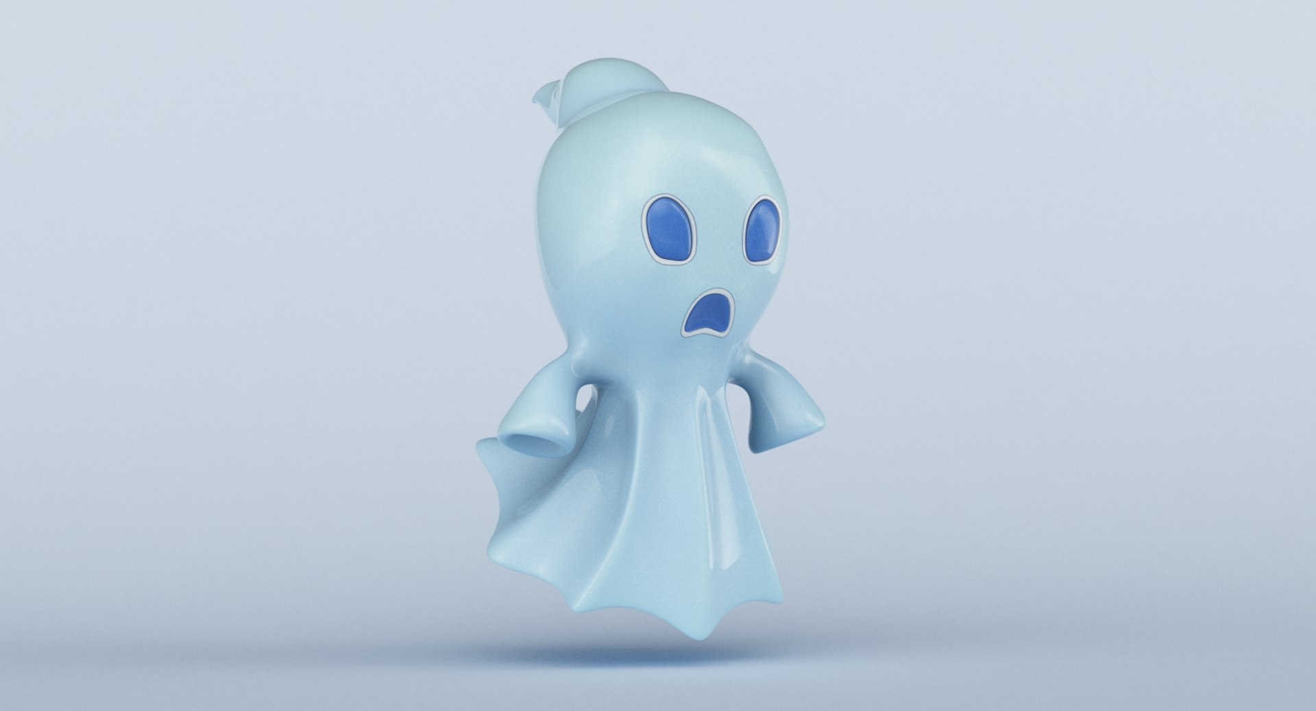 Ghost Cartoon 3D Model - TurboSquid 1190329