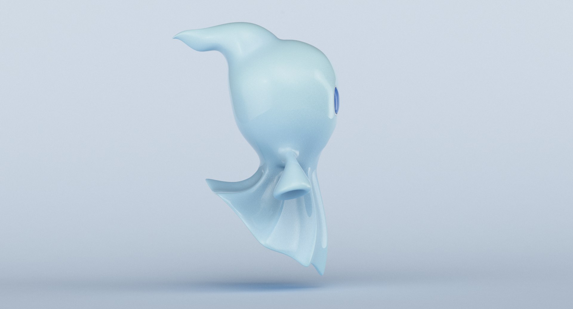 Ghost Cartoon 3D Model - TurboSquid 1190329