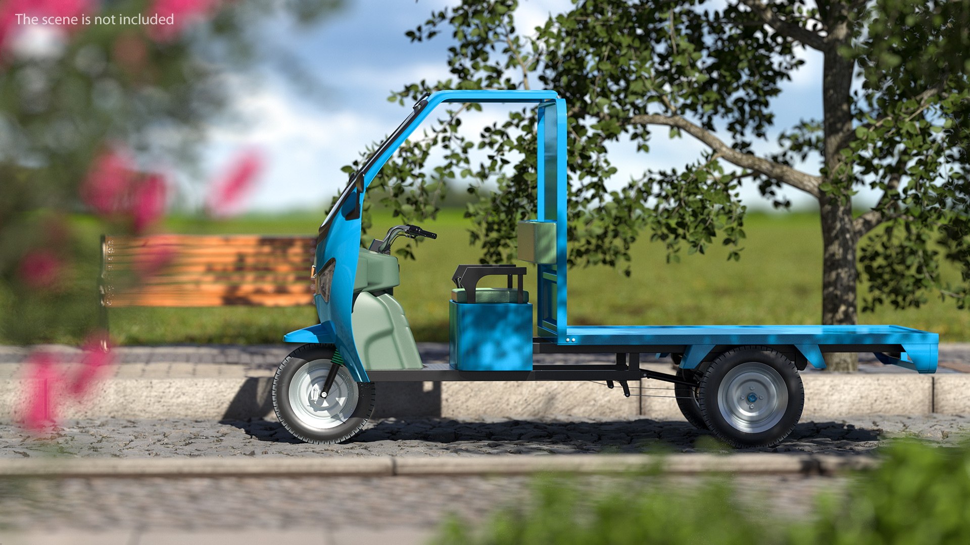 3D rigged rickshaws - TurboSquid 1597116