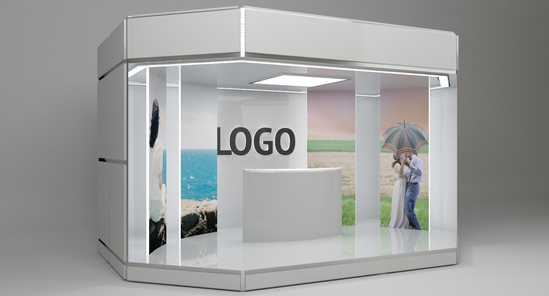 Exhibition Expo Stands 3D Model - TurboSquid 1304515