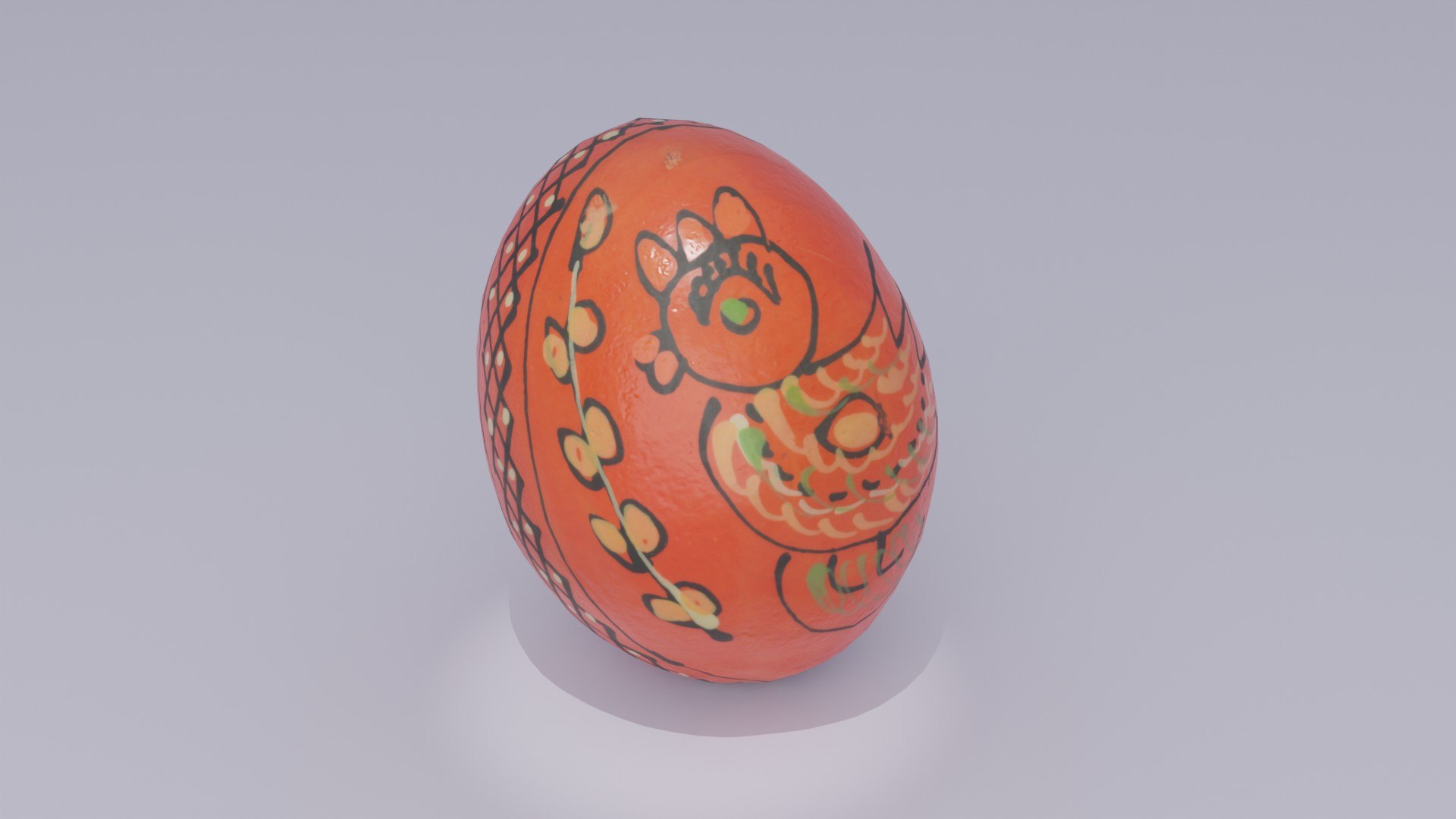 3D Easter Egg 04 Low-poly 3D Model Model - TurboSquid 1953674
