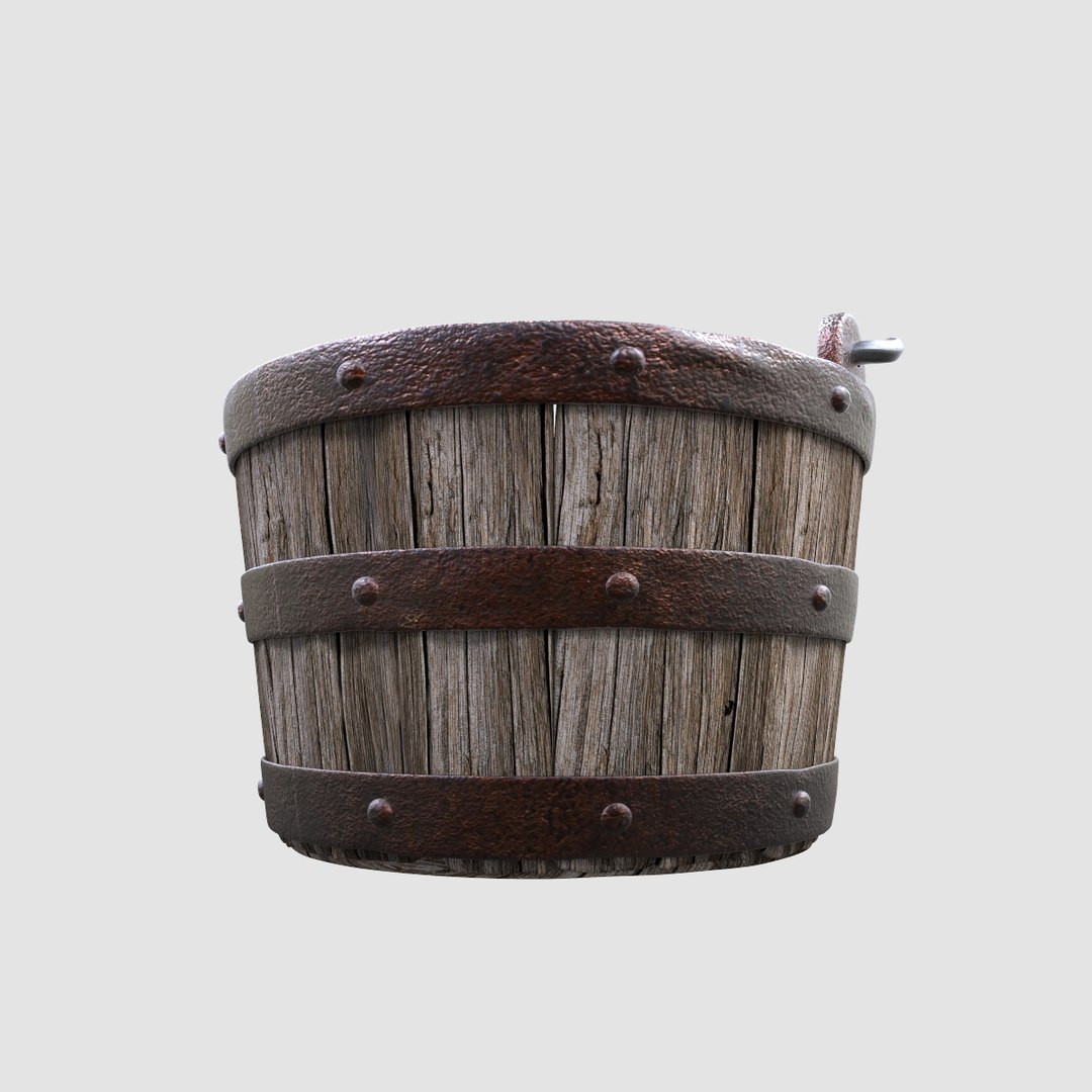 3d Wooden Medieval Wood Model