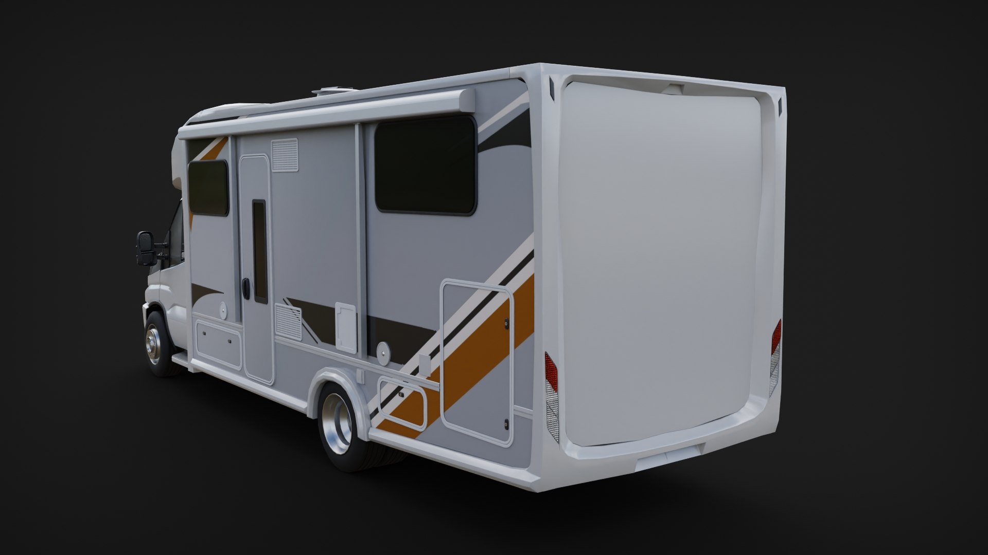 IVECO Daily Motorhome RV 3D Model - TurboSquid 2229620