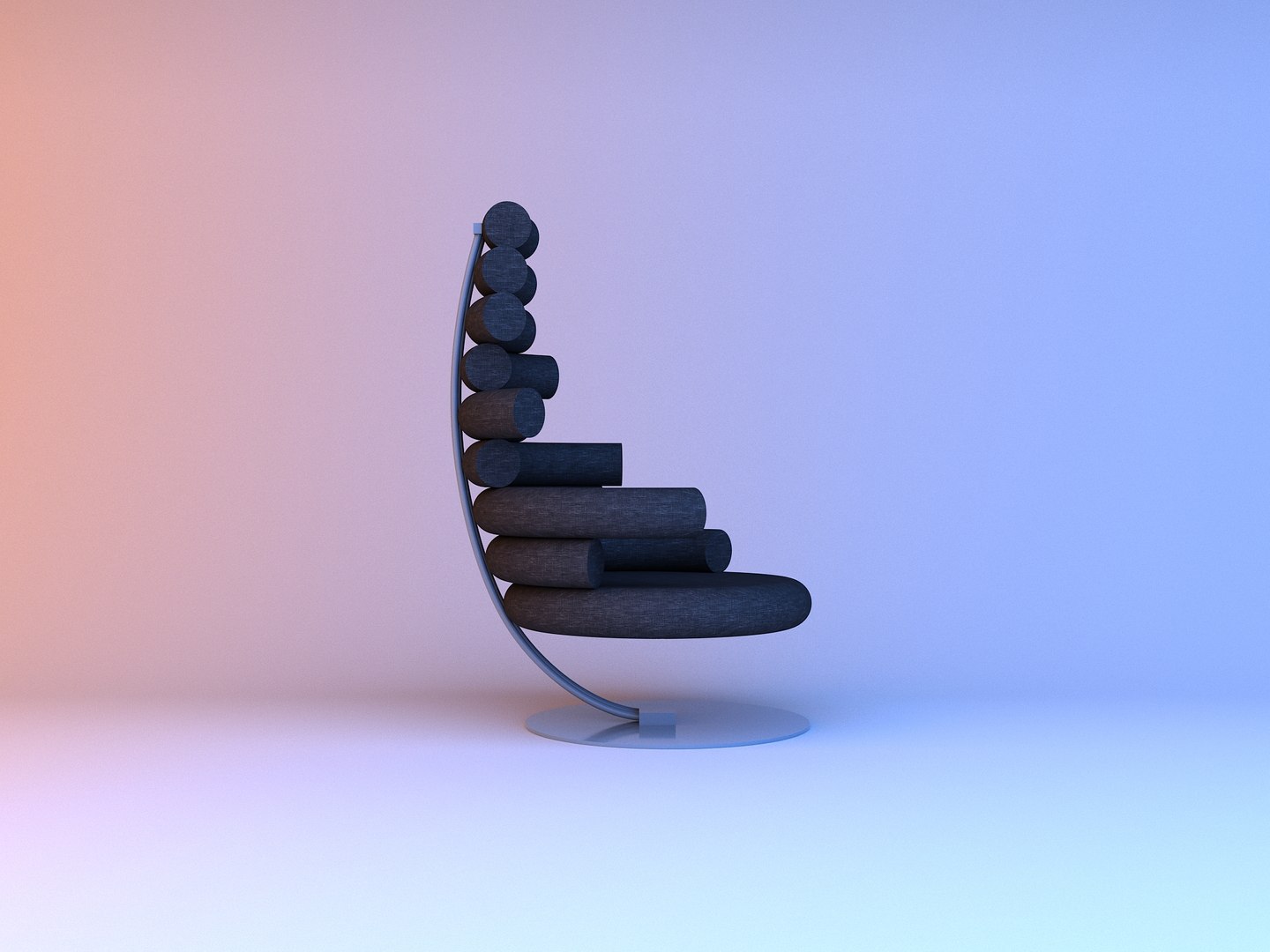 3D 3xr Chair Adjustable Rotatable Lounge - TurboSquid 1735889
