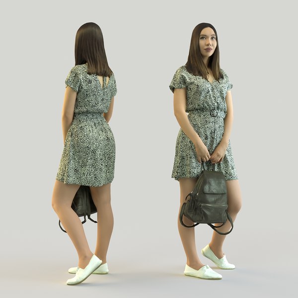 Scan woman 10 3D model - TurboSquid 1469577