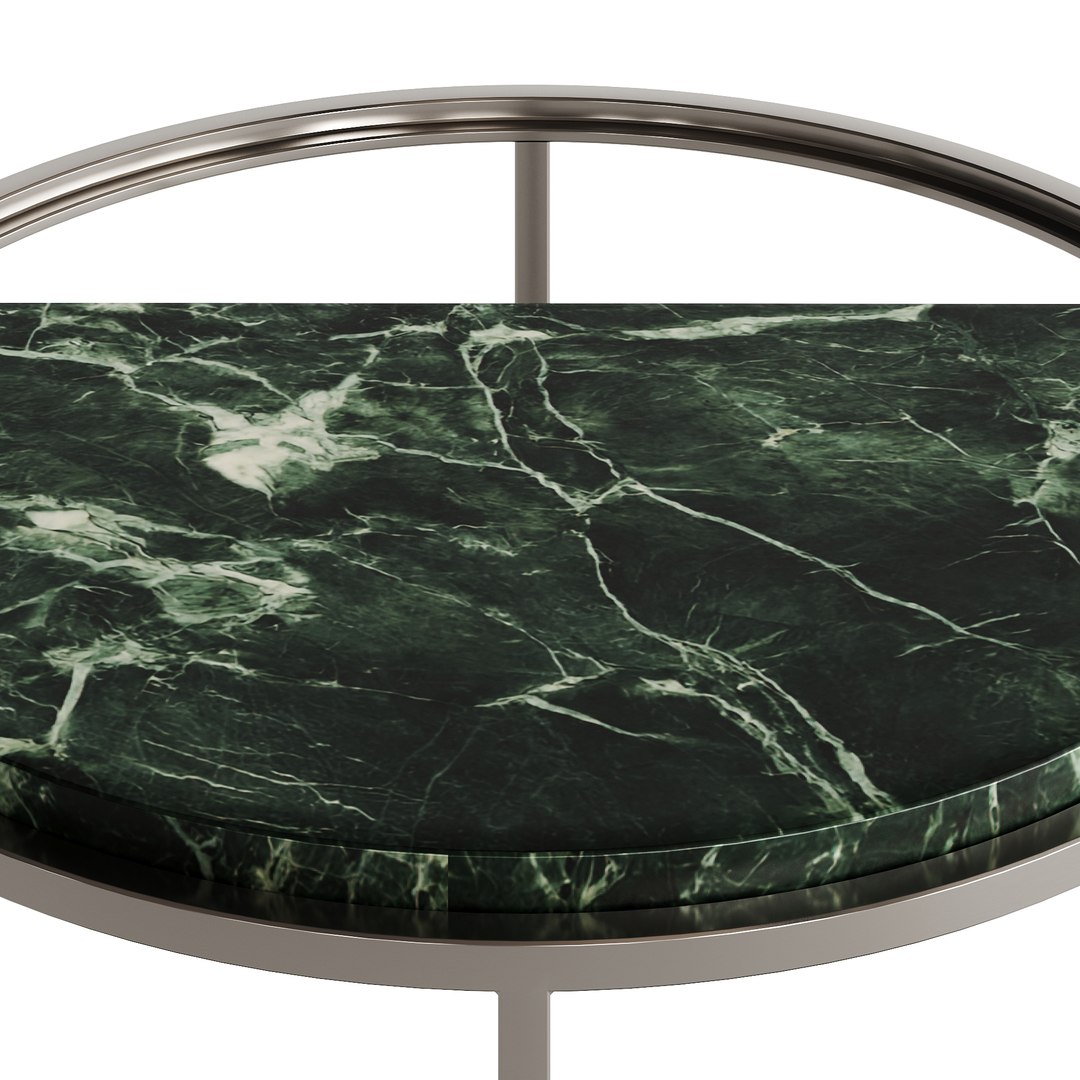 3D Fendi Boogie Circle Verde Alpi Marble Model - TurboSquid 1782679