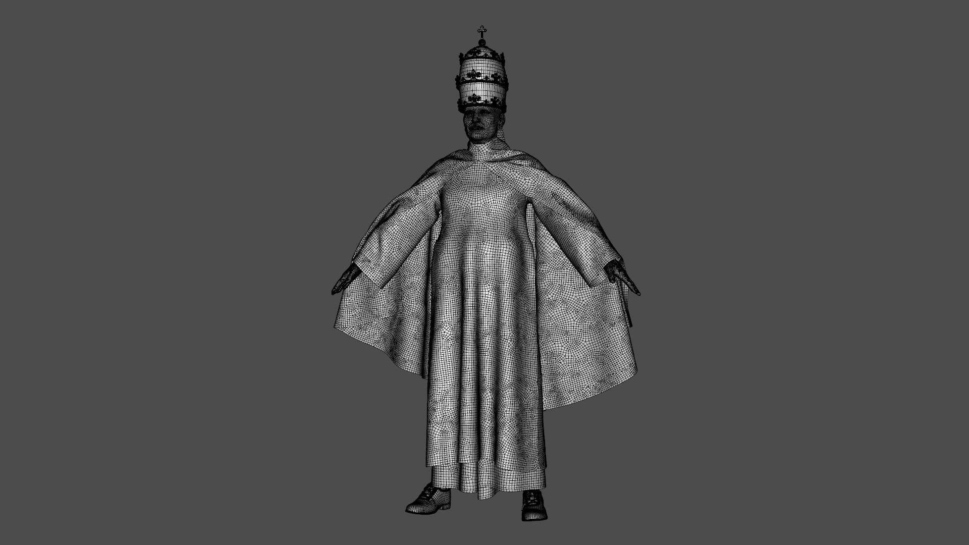 Prelate Priest Rigged Low-poly 3D Model 3D Model - TurboSquid 2366463