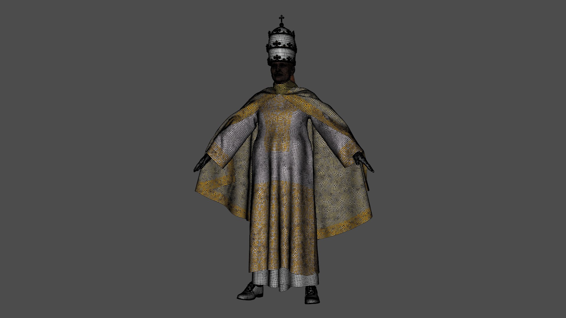 Prelate Priest Rigged Low-poly 3D Model 3D Model - TurboSquid 2366463