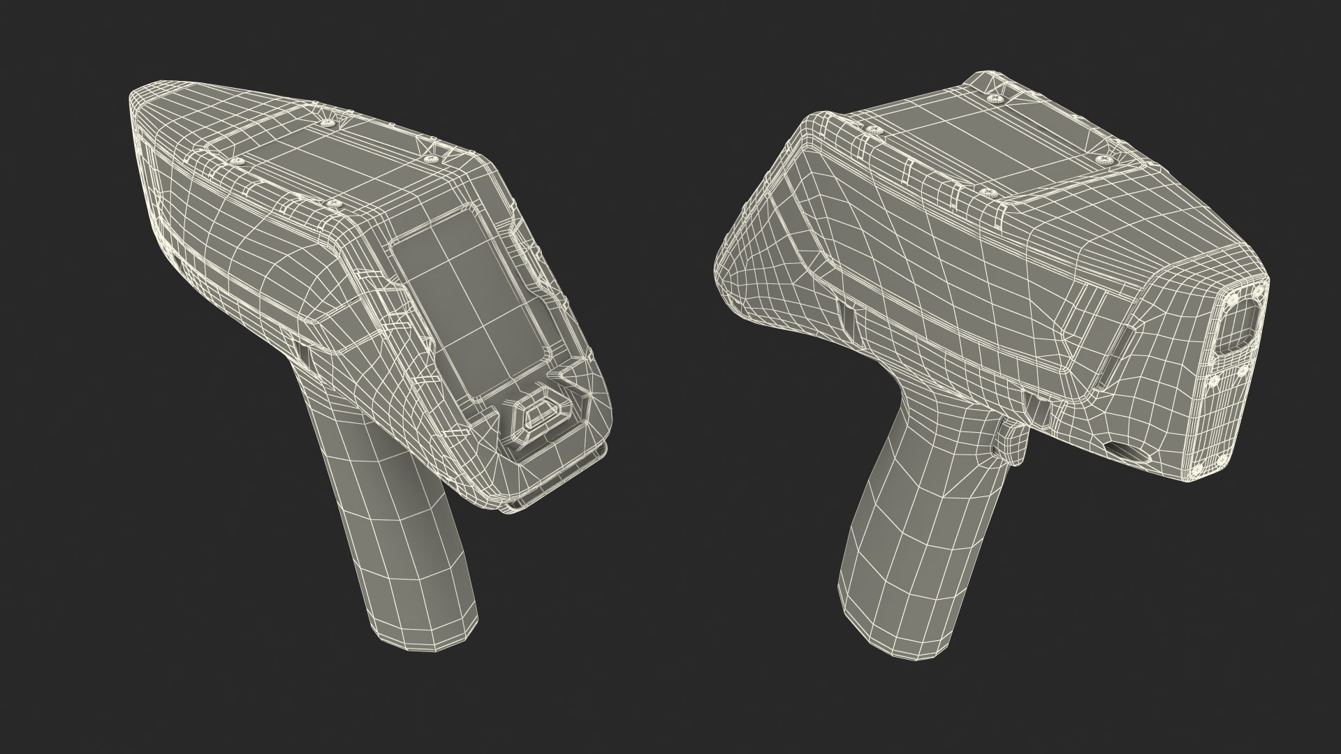 Portable XRF Scanner Held By Man Model - TurboSquid 2384767