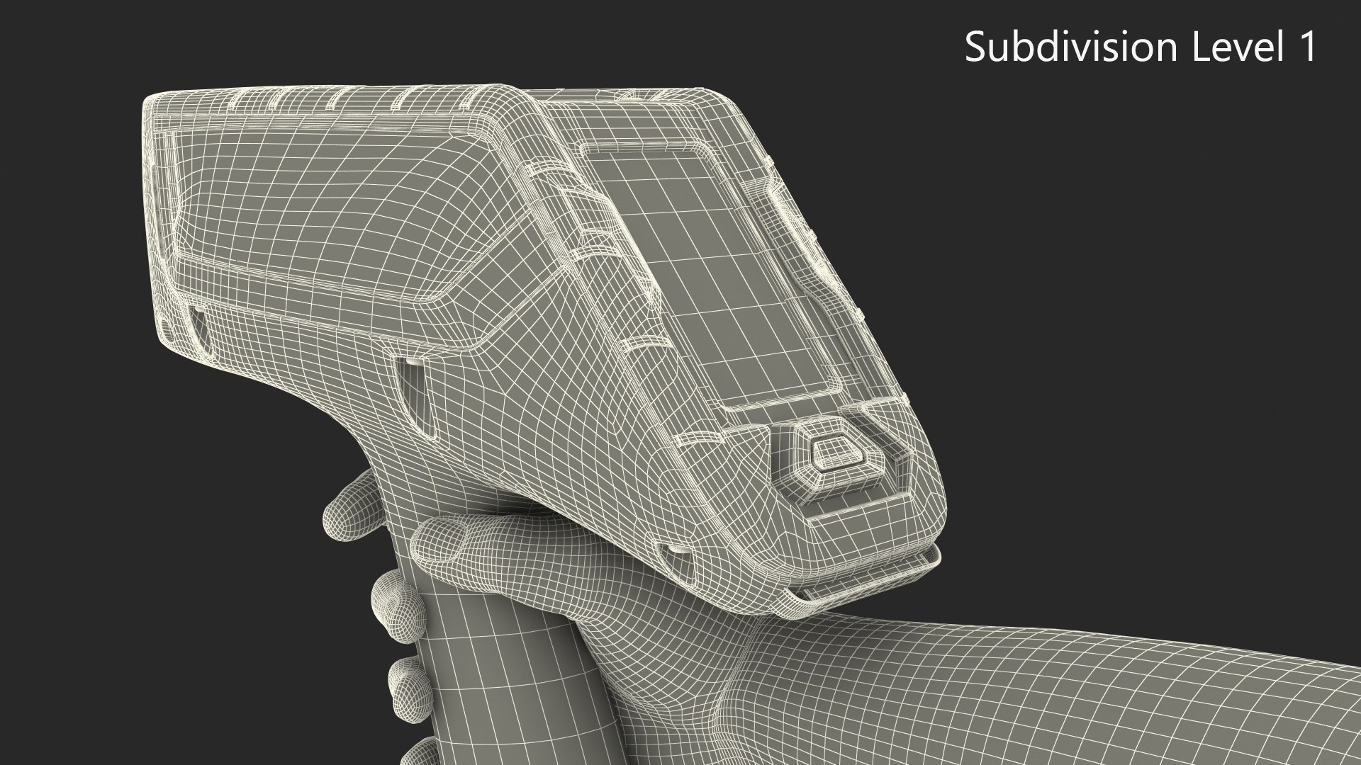 Portable XRF Scanner Held By Man Model - TurboSquid 2384767