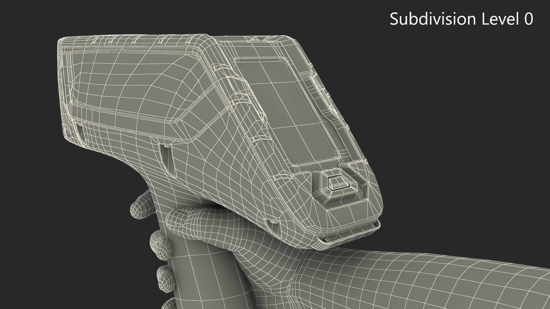 Portable XRF Scanner Held By Man Model - TurboSquid 2384767