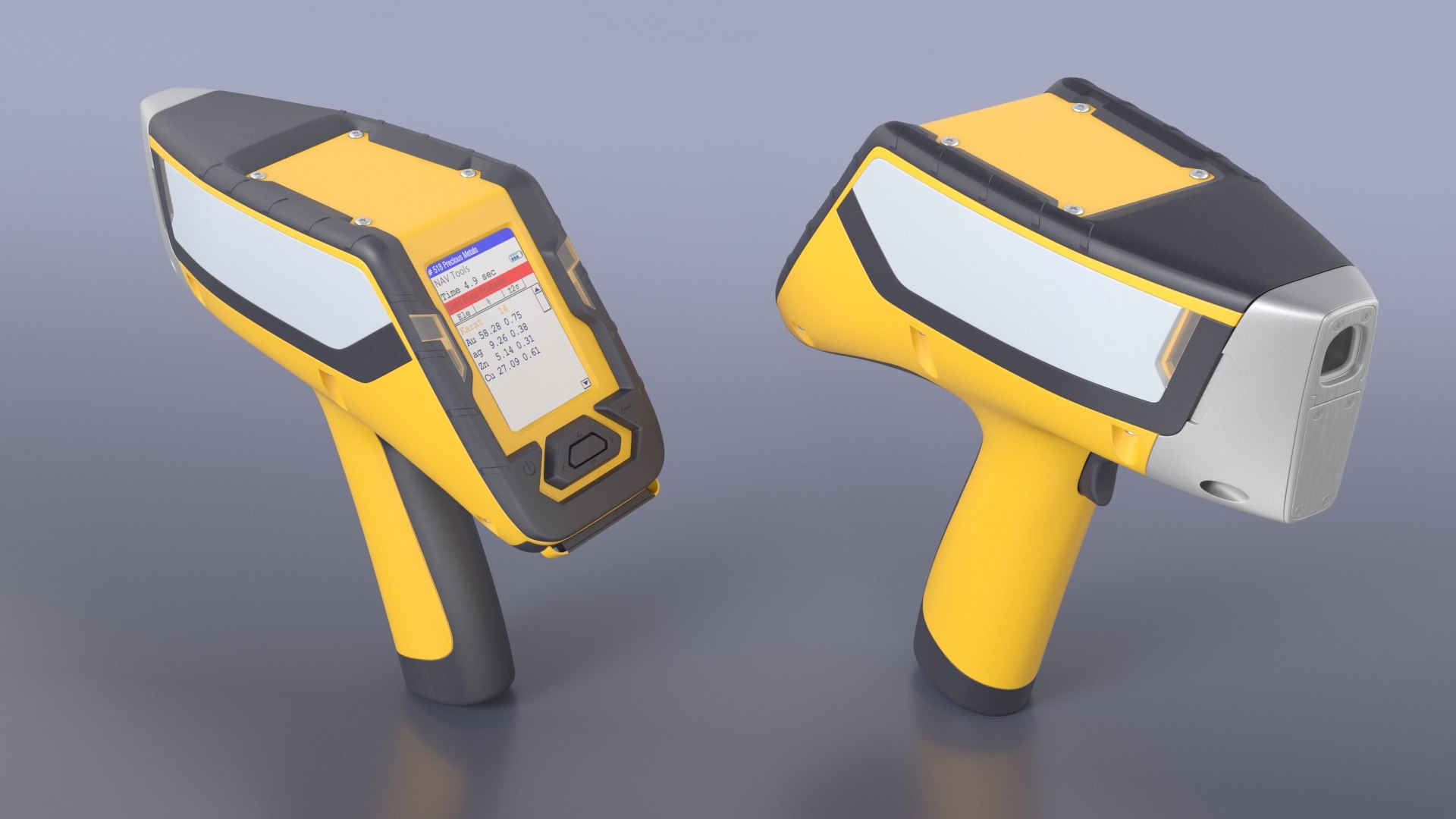 Portable XRF Scanner Held By Man Model - TurboSquid 2384767