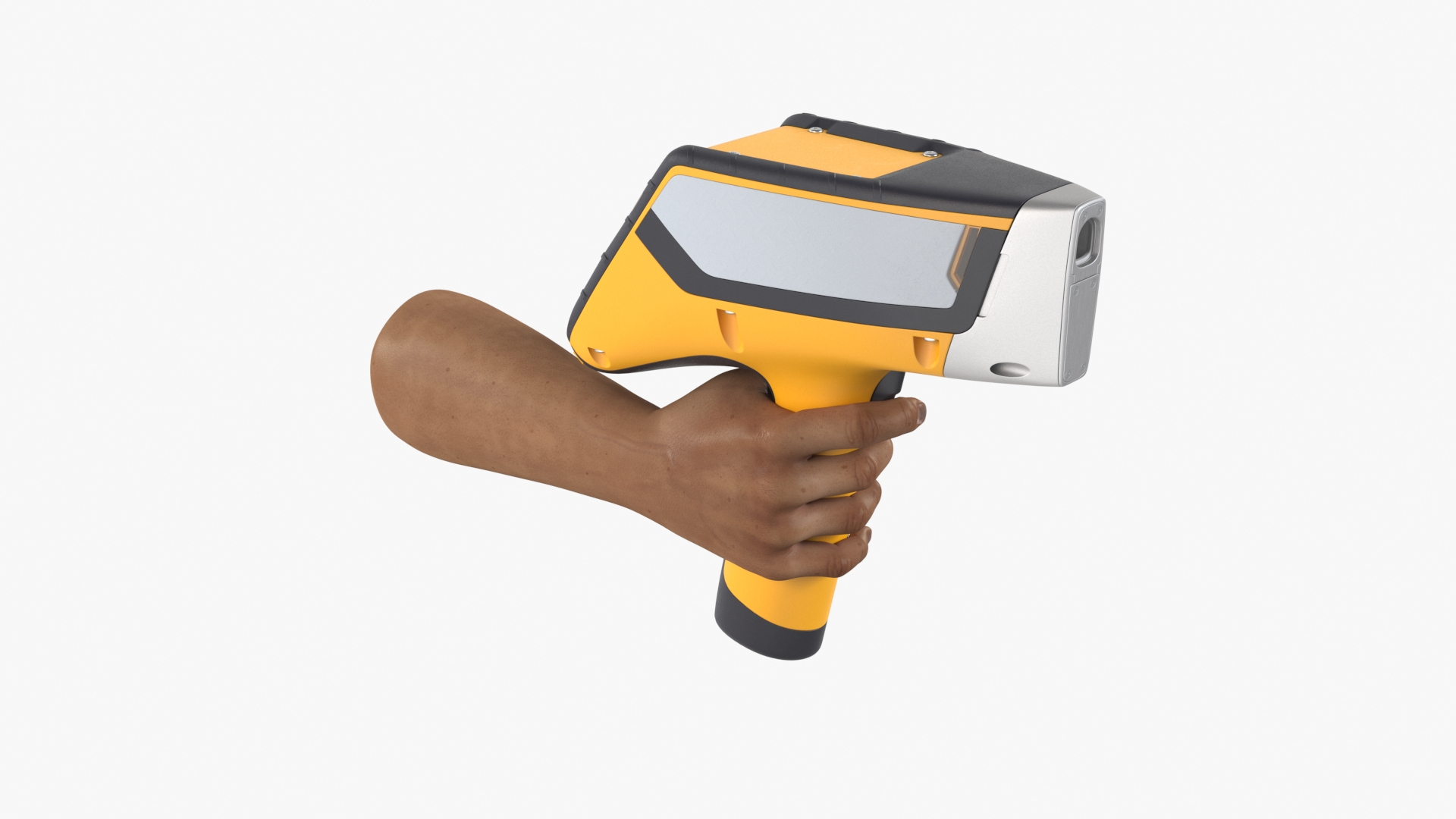 Portable XRF Scanner Held By Man Model - TurboSquid 2384767