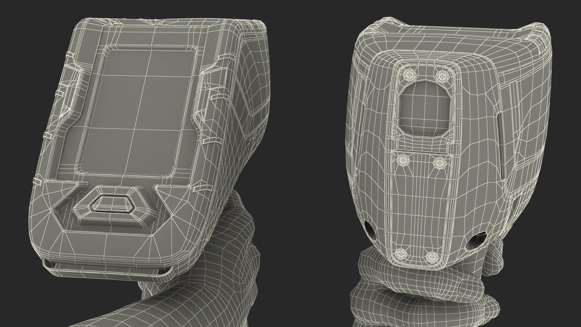 Portable XRF Scanner Held By Man Model - TurboSquid 2384767