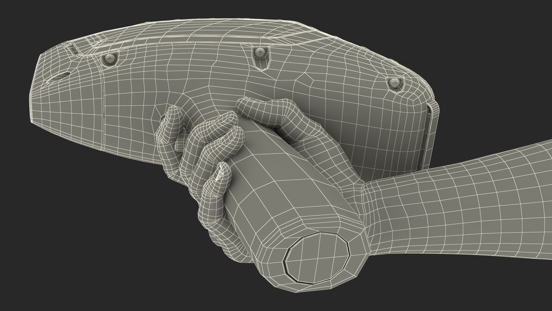 Portable XRF Scanner Held By Man Model - TurboSquid 2384767