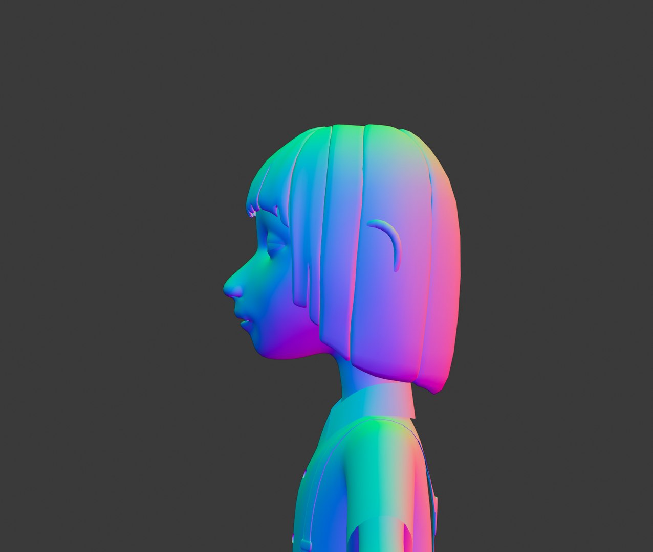 Blender character boy mesh 3D model - TurboSquid 1438445