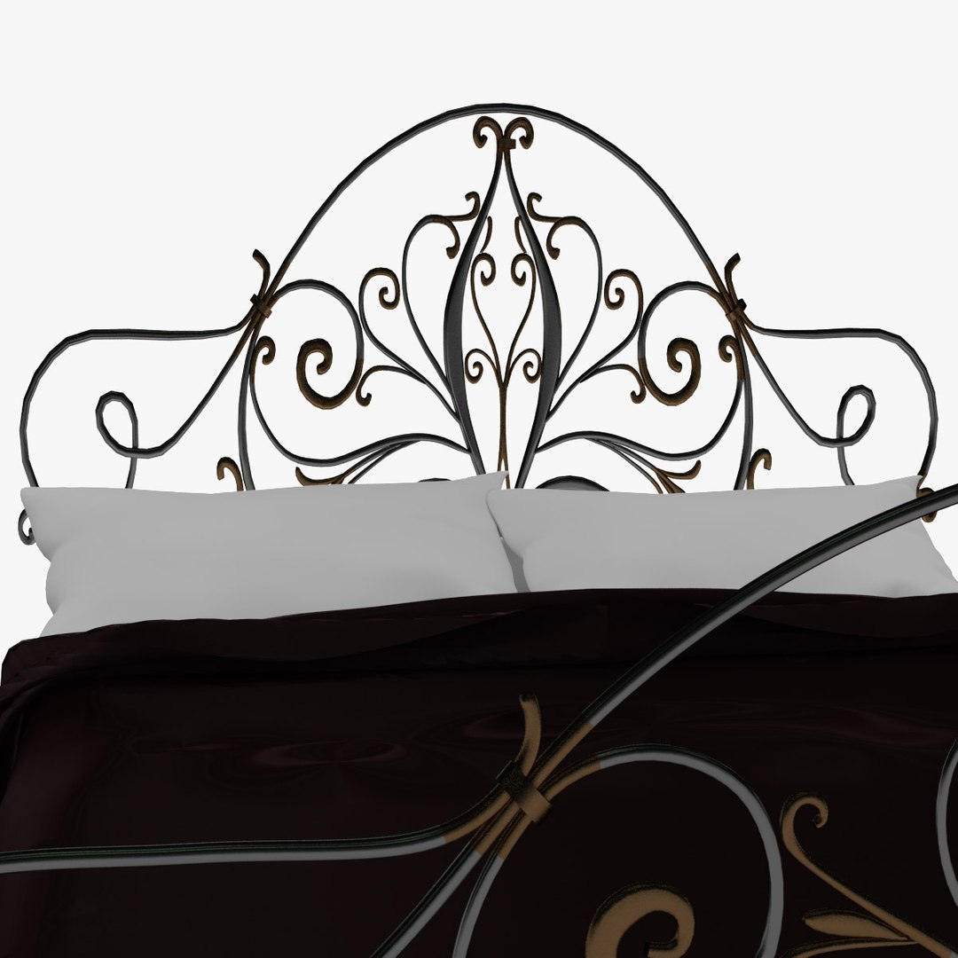 Bed Angelica Giusti Portos 3d Model