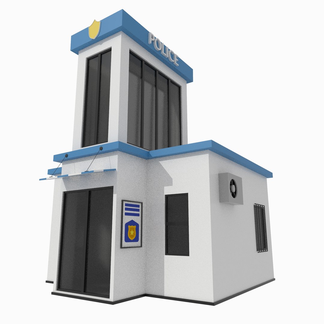 Police 3D Model - TurboSquid 1682641