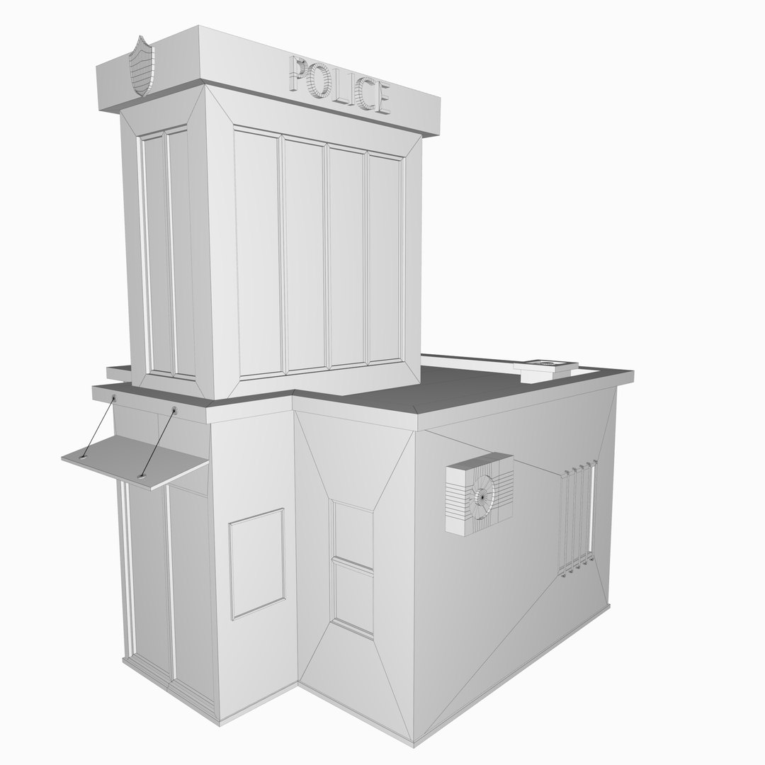 Police 3D Model - TurboSquid 1682641