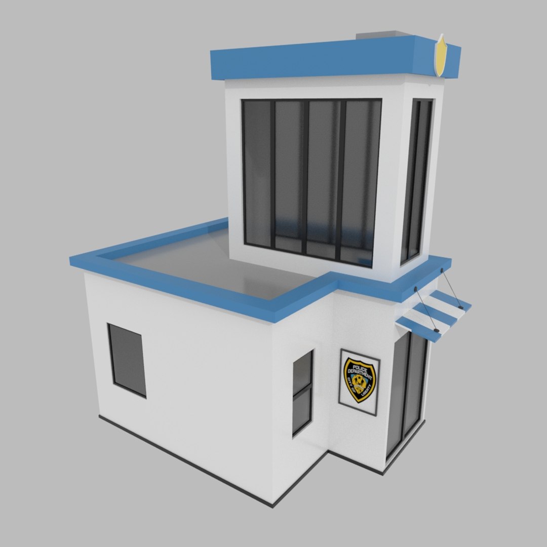 Police 3D Model - TurboSquid 1682641