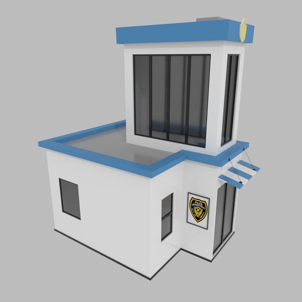 Police 3D model - TurboSquid 1682641