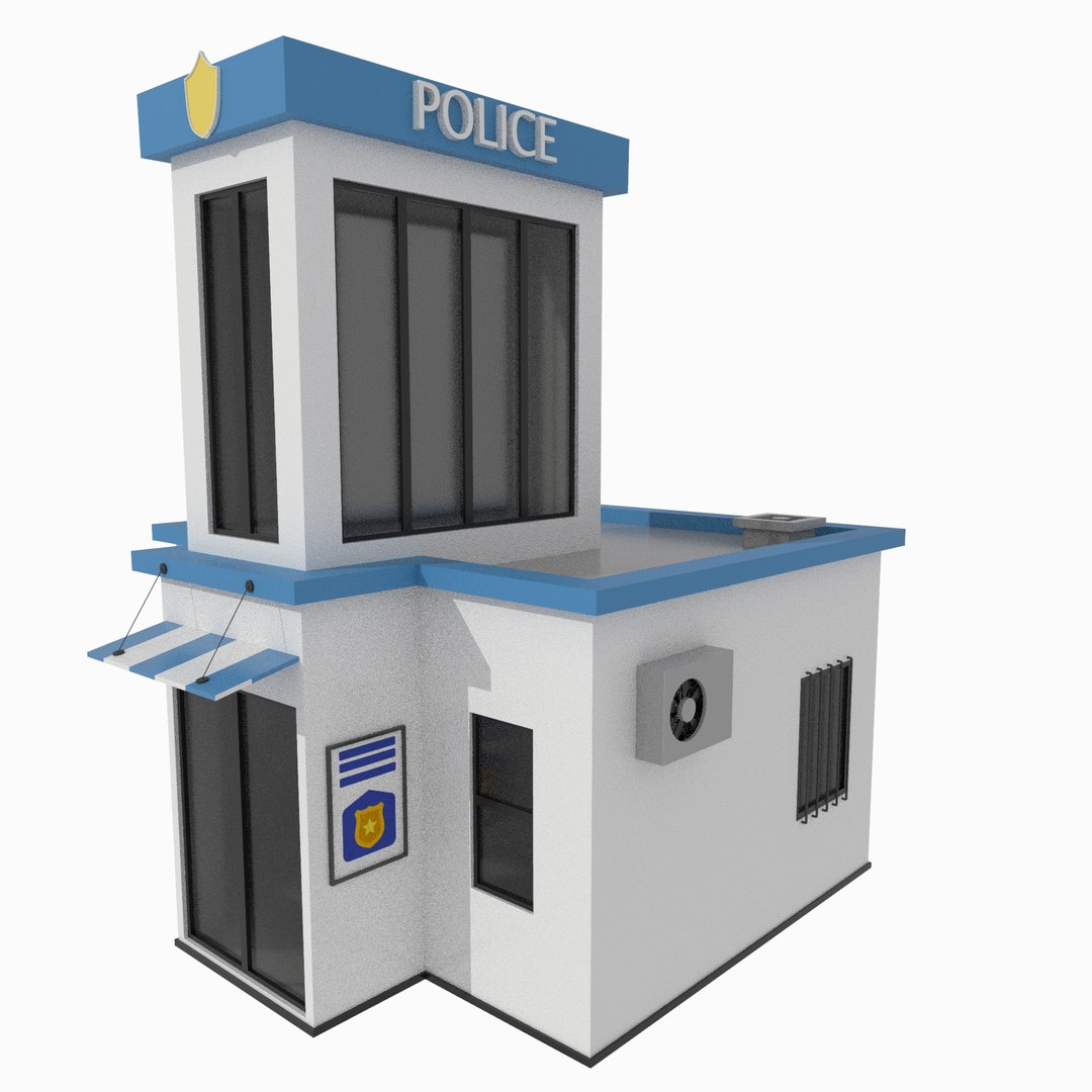 Police 3D Model - TurboSquid 1682641