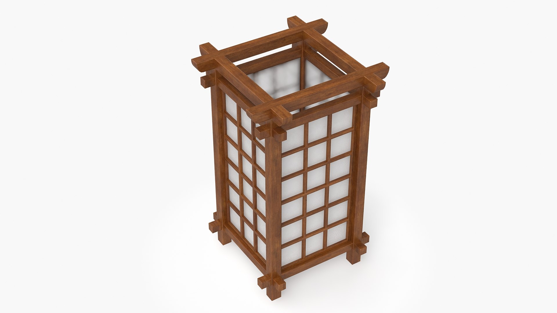 3D Paper Lamp V6 - TurboSquid 1895567