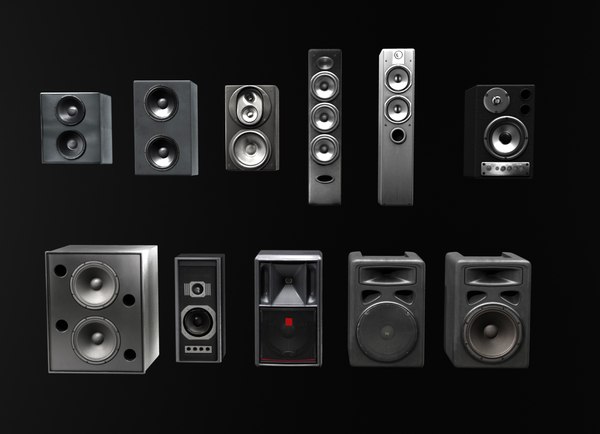 3d krk monitor model