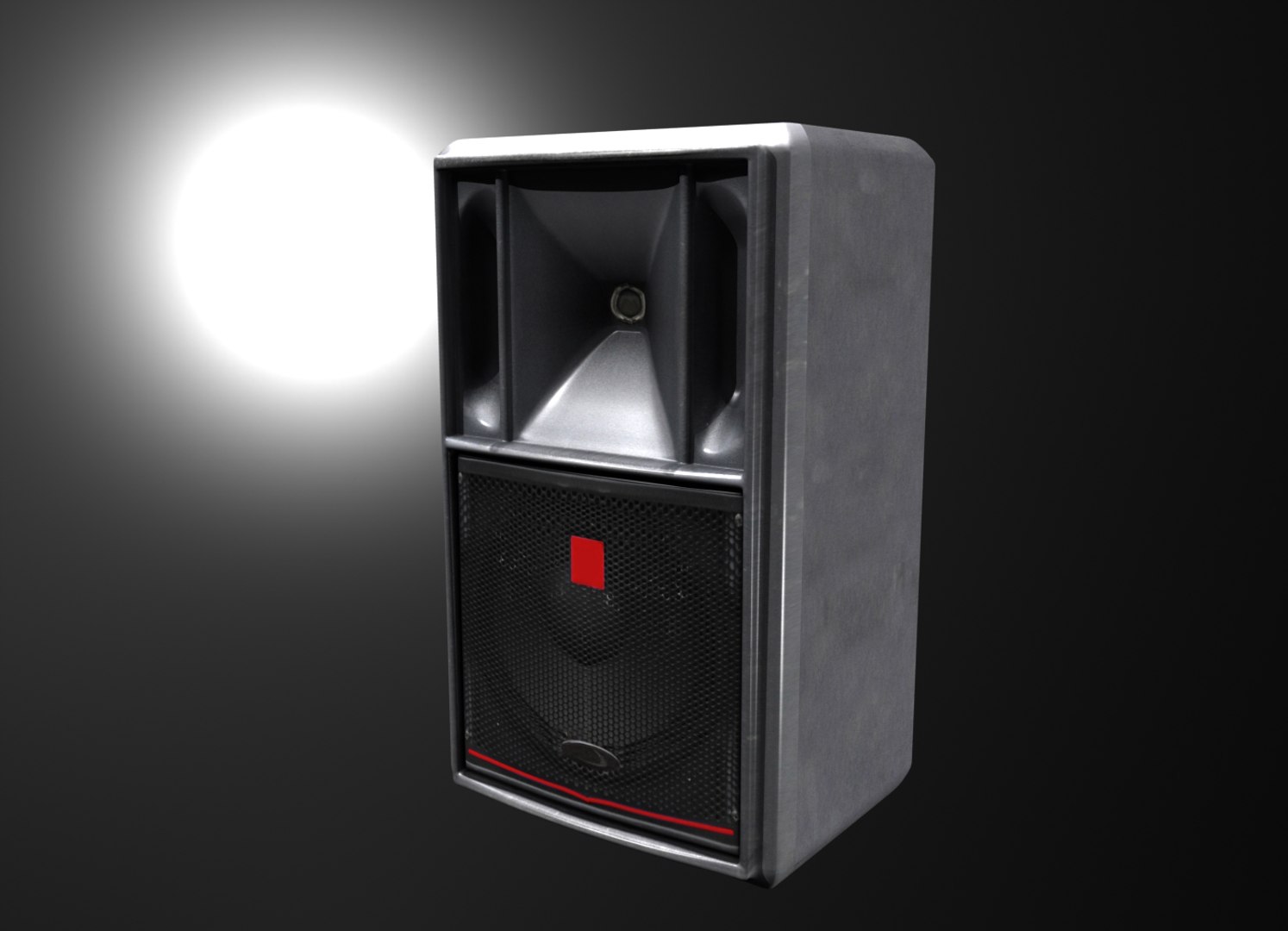 3d Model Speaker Loudspeaker