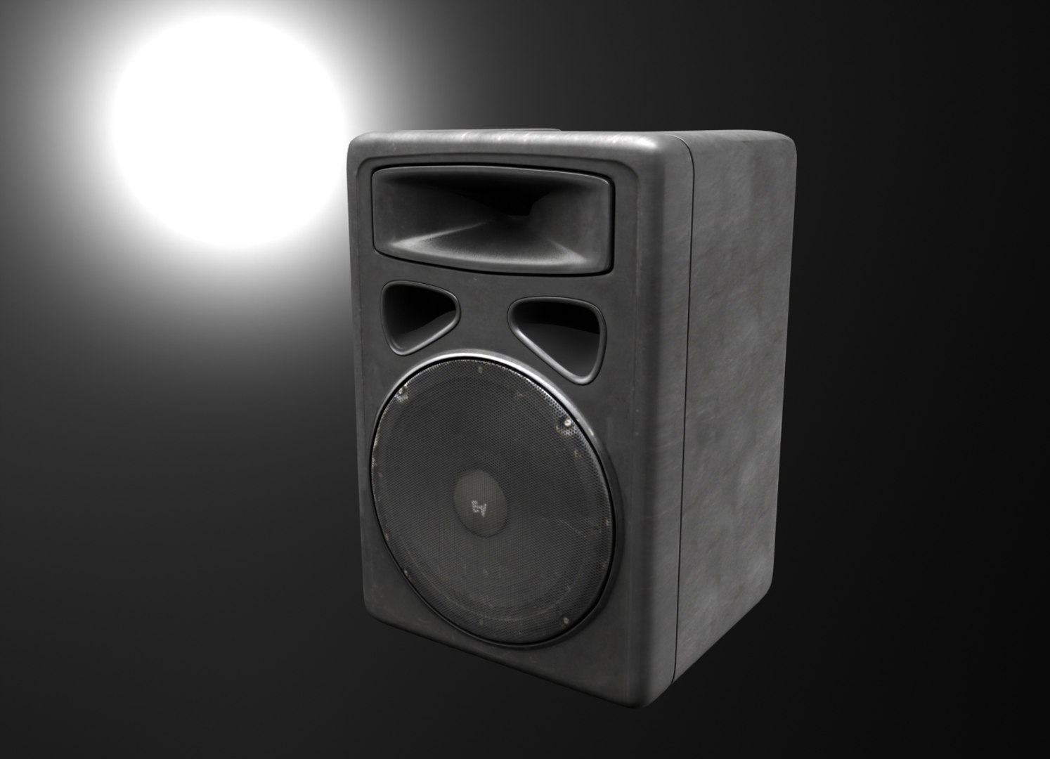 3d Model Speaker Loudspeaker