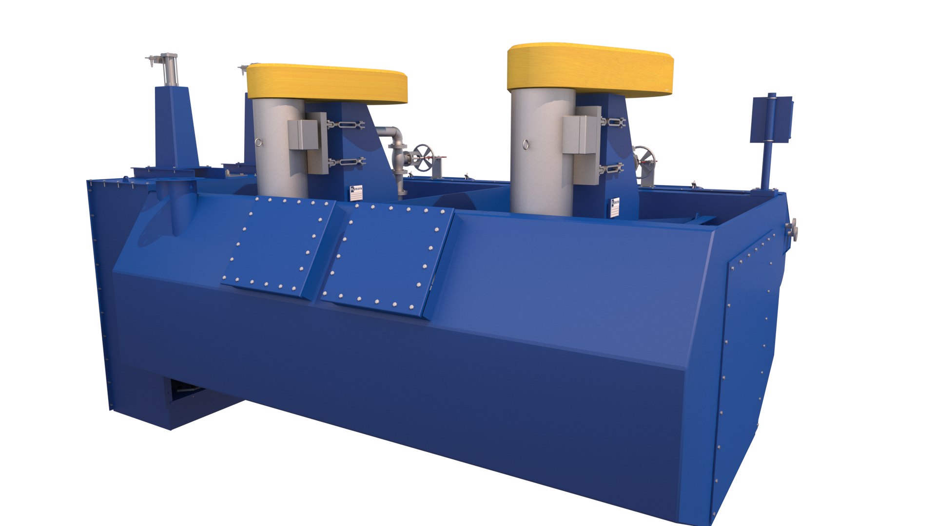 Celda De Flotacion Moly 3D Model - TurboSquid 1837576