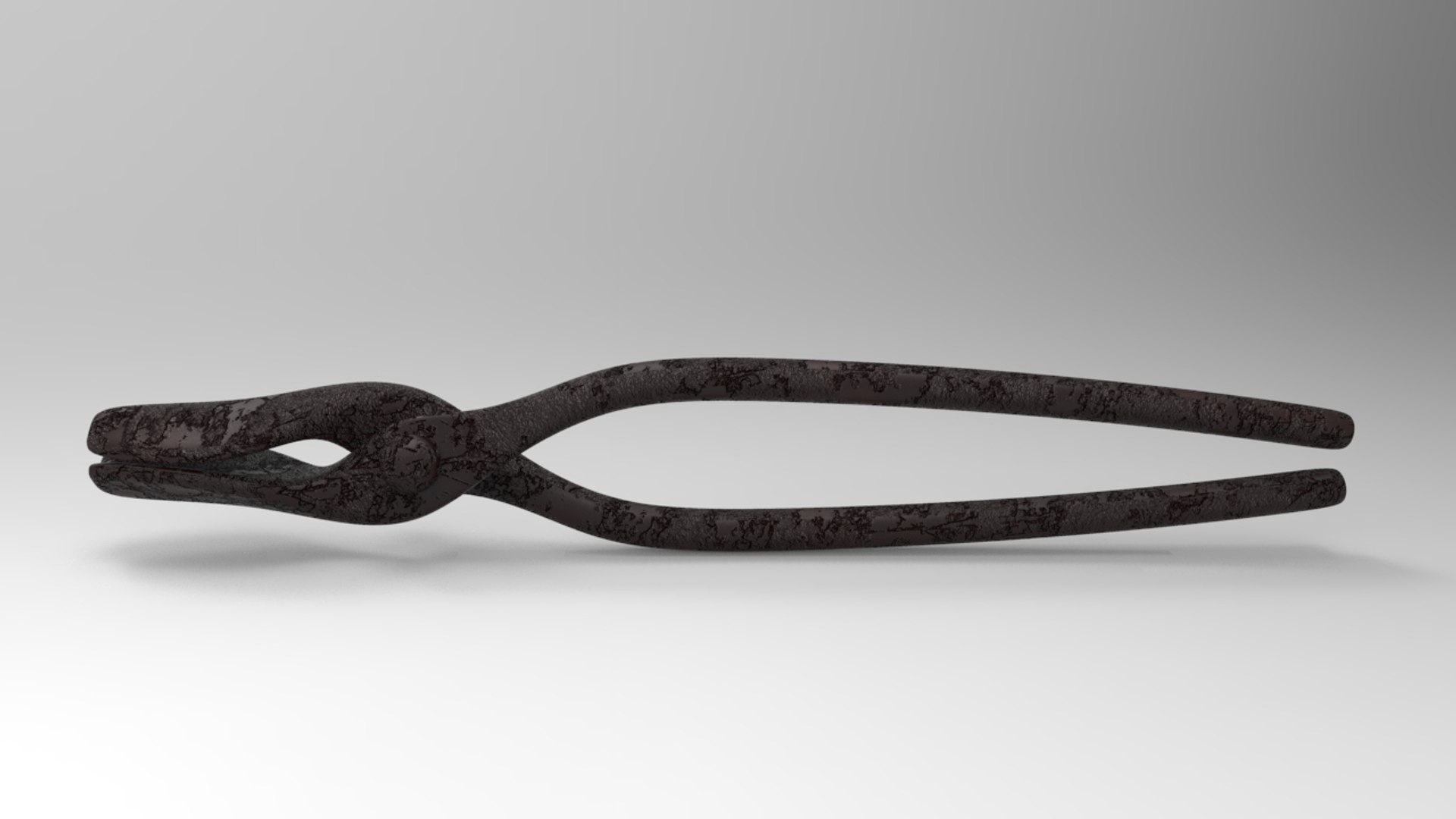 Blacksmith Tong 3D Model - TurboSquid 1234776