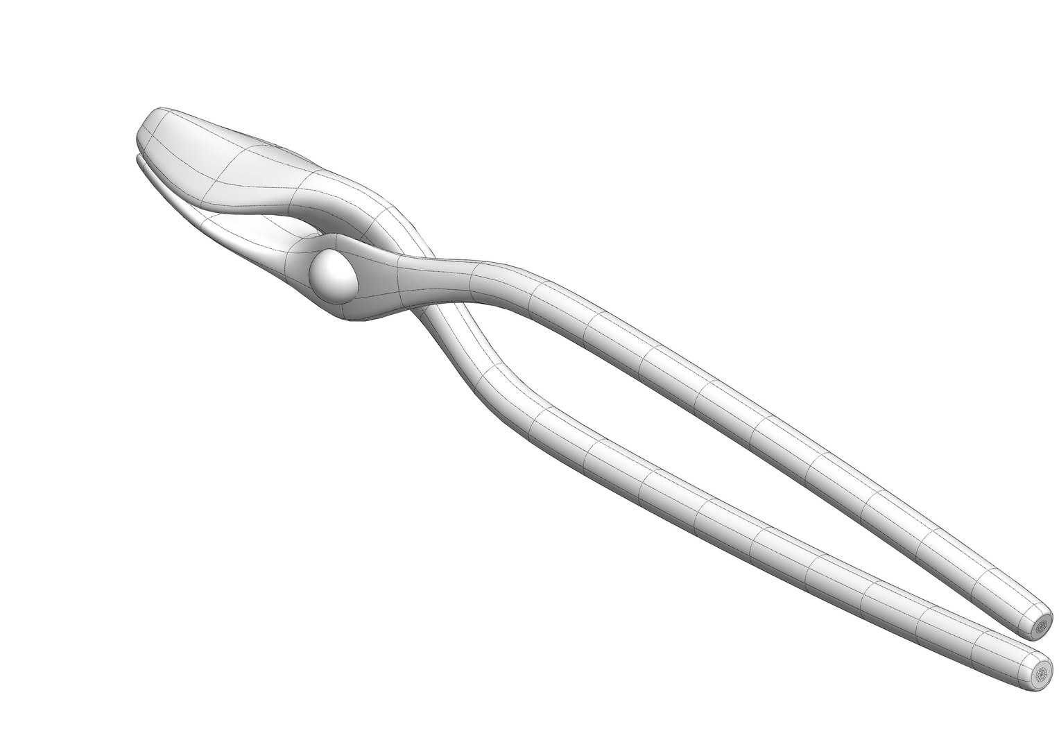 Blacksmith Tong 3D Model - TurboSquid 1234776