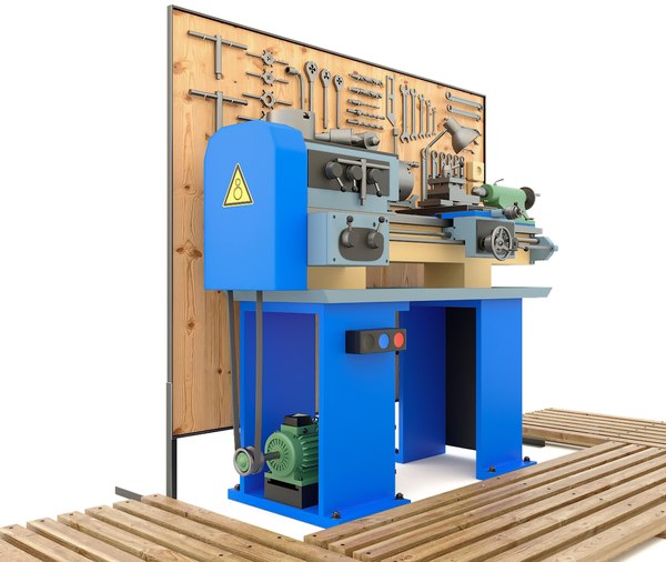 Lathe 3D model - TurboSquid 1809244