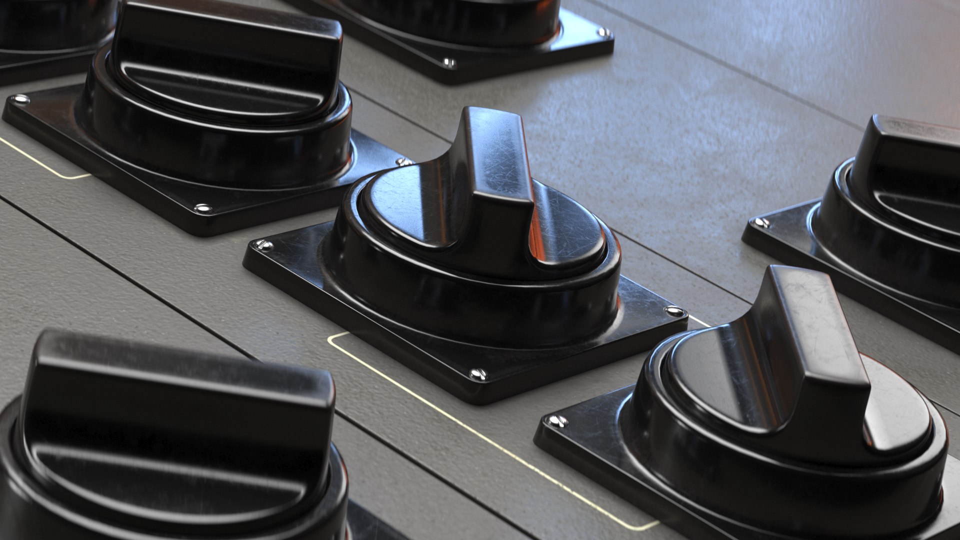 Sci-fi Modular Console Model - TurboSquid 2142764