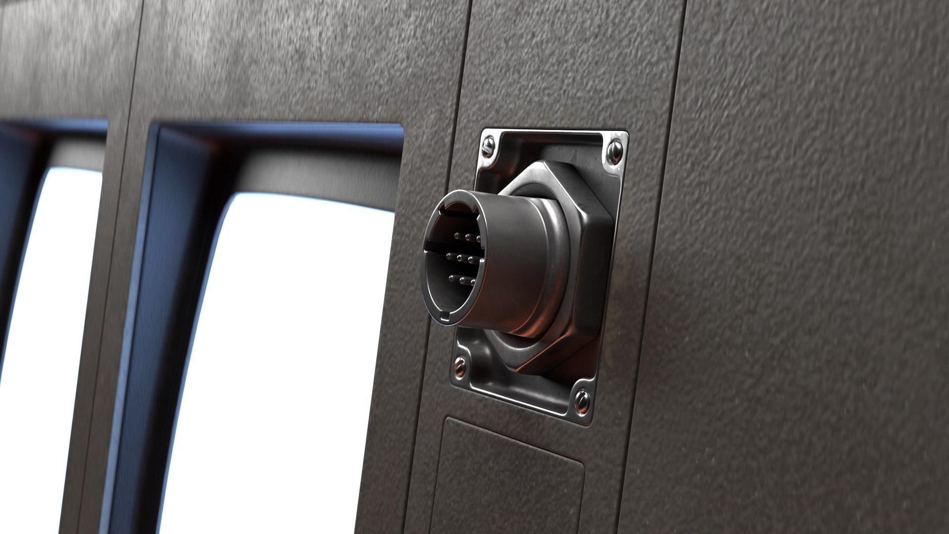 Sci-fi Modular Console Model - TurboSquid 2142764