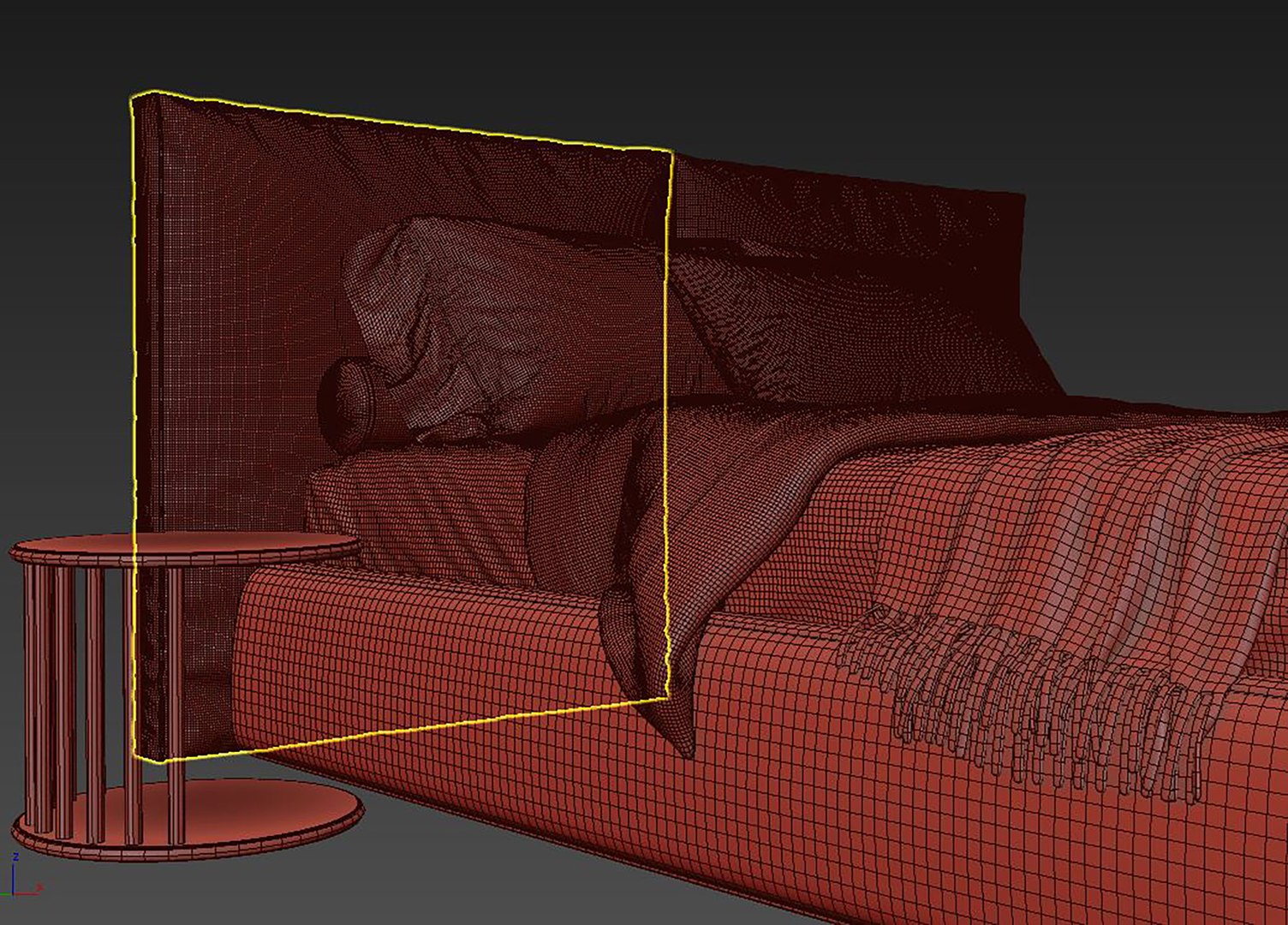 Bed Loca Loft 3D Model - TurboSquid 2054068